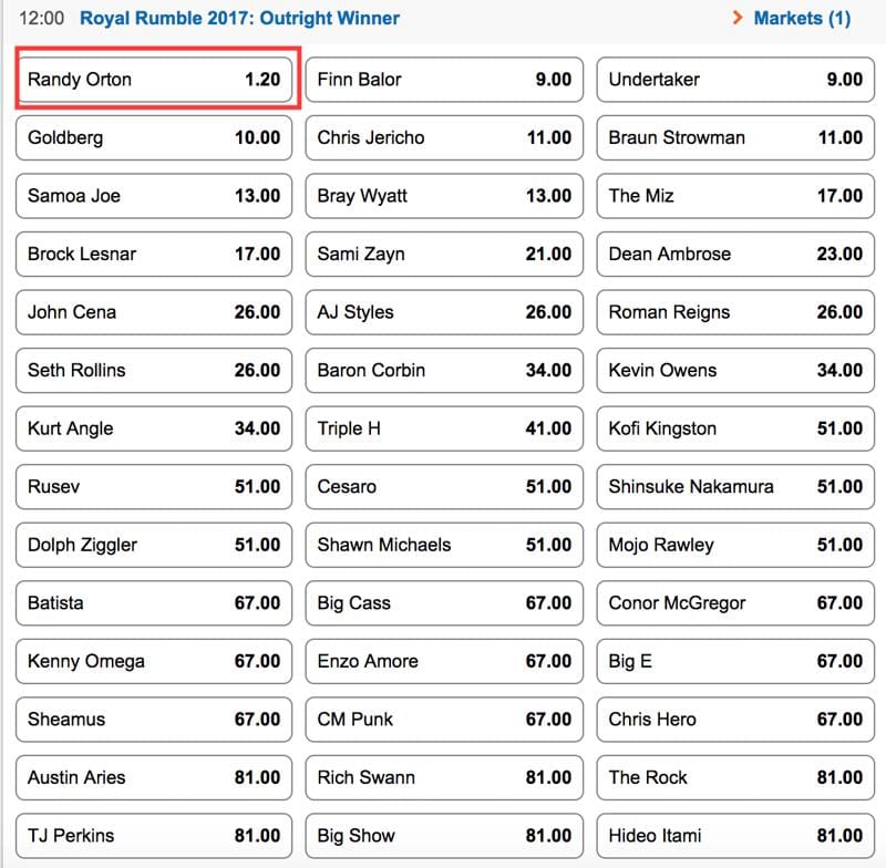 WWE Royal Rumble 2017 Results, Live Updates
