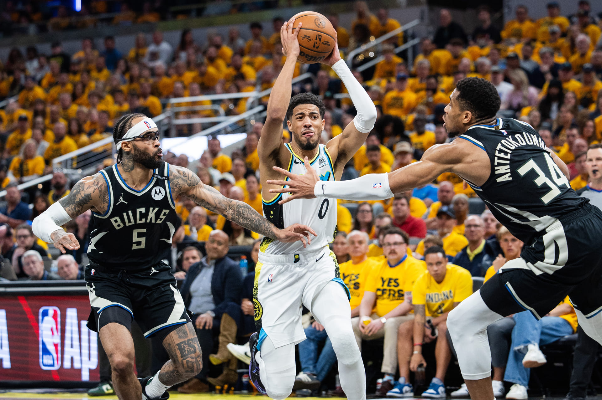 Milwaukee Bucks vs Indiana Pacers game player stats and box score for ...