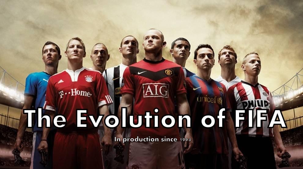 The evolution of FIFA: 1994 - 2013
