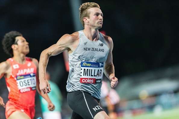 New Zealand sprinter Joseph Millar runs 150m sprint just 0.16 seconds ...